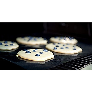 COOKINA Barbecue Reusable and Non-Stick Grilling Sheet, 1 EA, Black