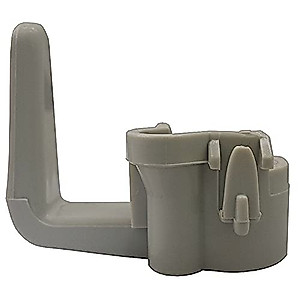 HASMX Vacuum Cleaner Upper Cord Hook for Eureka Sanitaire Metal Handle Vacuums, Fits Sanitaire Models SC887, C2032B, SC689, SC866, SC886, SC888, SC684, SC899, SC679, C2094, C4046F, C2132A (1-Pack)