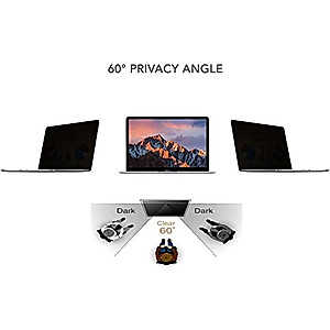 Easy On/Off Magnetic Privacy Screen Filter,Compatible with Macbook Pro 13 Inch (2016-2020) and Macbook Air 13 Inch 2018-2020 (A1932,A2179)-Anti Glare