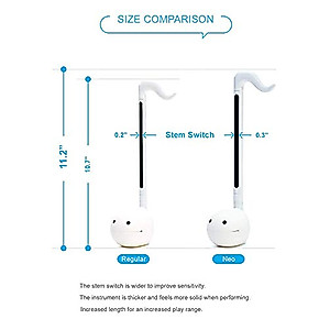 Otamatone "Neo 10th Anniversary Special Edition [Japanese Version] Black - Japanese Electronic Musical Instrument Synthesizer