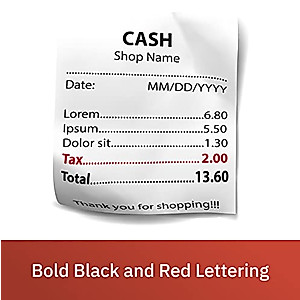 Discount Credit Card Supply Star SP700 Black/Red Printer Ink Ribbon Cartridge for Clover POS Devices (6 Pack)