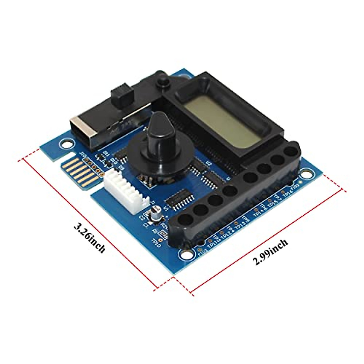 FARAMZ GLX-PCB-DSP Display Printed Circuit Board Replacement Compatible with Hayward Goldline Aqua-Rite and Aqua-Trol Salt Chlorine Generators