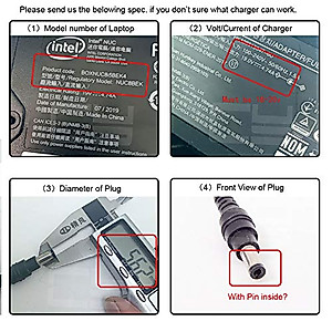 cablecc USB 3.1 Type C USB-C to DC 20V 5.5 2.5mm & 2.1mm Power Plug PD Emulator Trigger Charge Cable for Laptop