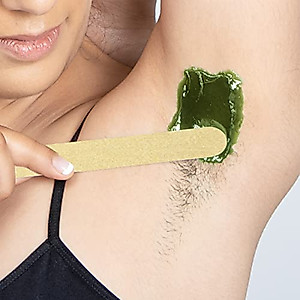 Parissa Brazilian Hot Wax Kit No-Strips needed and Microwavable for At-Home Hair Removal on Brazilian, Bikini or Underarm