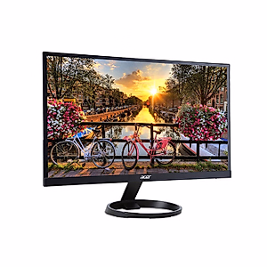 Acer R221Q Bbix 21.5" Full HD (1920 x 1080) IPS Ultra-Thin Edge-to-Edge Zero-Frame Monitor with AMD FreeSync Technology, 1ms VRB, (HDMI & VGA Ports)