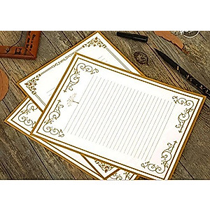 IMagicoo 64 Vintage Retro Cute Design Writing Stationery Paper Letter Set (White)