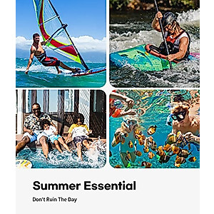 GOOSPERY [4-Pack] Universal Waterproof Phone Pouch, Underwater Cellphone Dry Case Beach Bag Compatible with iPhone 14 13 12 11 Pro Max Mini Xs XR, Galaxy S23 S22 S21 S20 Ultra Note20 up to 6.8"