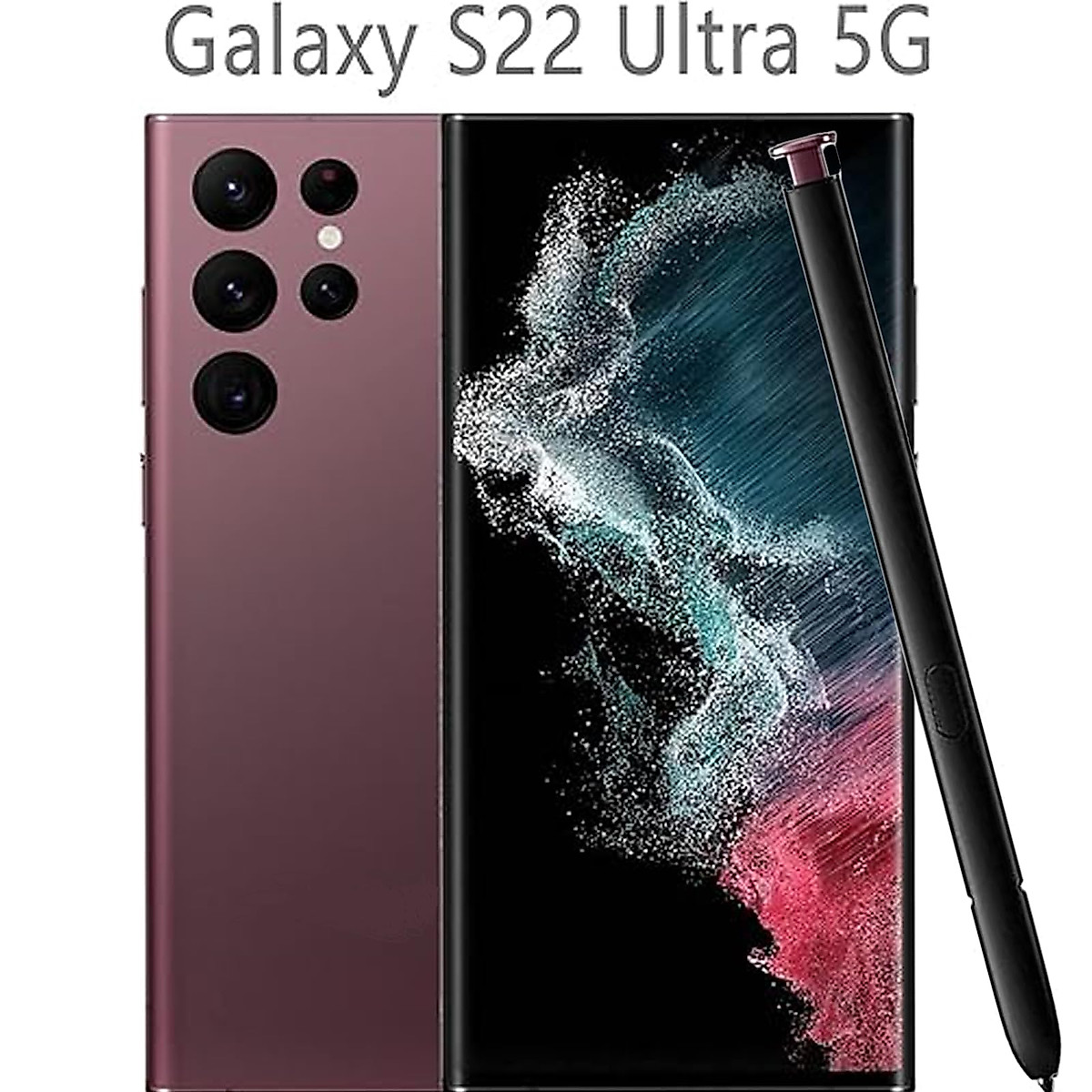 Galaxy S22 Ultra Pen Replacement for Samsung Galaxy S22 Ultra 5G S Pen Stylus Pen (WithoutBluetooth)(Burgundy)