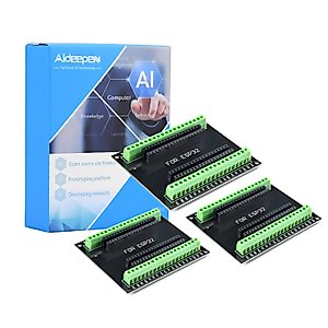 3-Pack 38PIN ESP32 Breakout Board, Aideepen ESP32 ESP32S Breakout Board GPIO 1 into 2 for 38PIN Narrow Version NodeMCU-32S