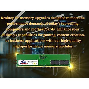 Arch Memory Replacement for Dell SNPYXC0VC/16G A9321912 16GB 288-Pin DDR4 2400MHz UDIMM RAM for OptiPlex 7050 MT