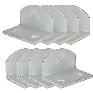 Sturdy Built (Qty 8)- Boat Trailer Aluminum Swivel Top Angle to Mount Bunk Bracket Boards