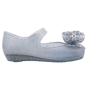 mini melissa Girl's Ultragirl Flower II BB (Toddler/Little Kid) Purple Clear 5 Toddler M