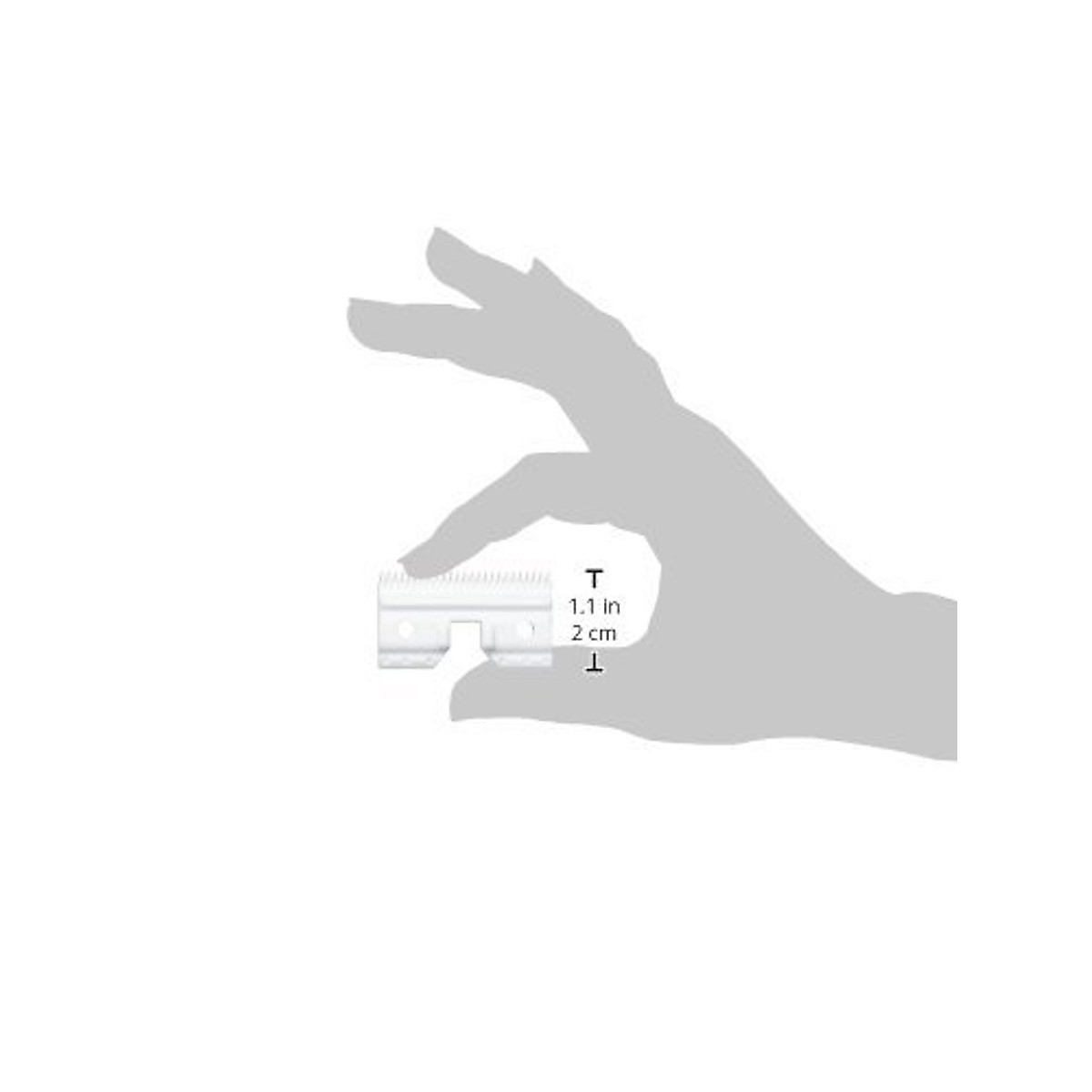 Andis 64440 1 LS004306-C, White Ceramic Blade Cutter