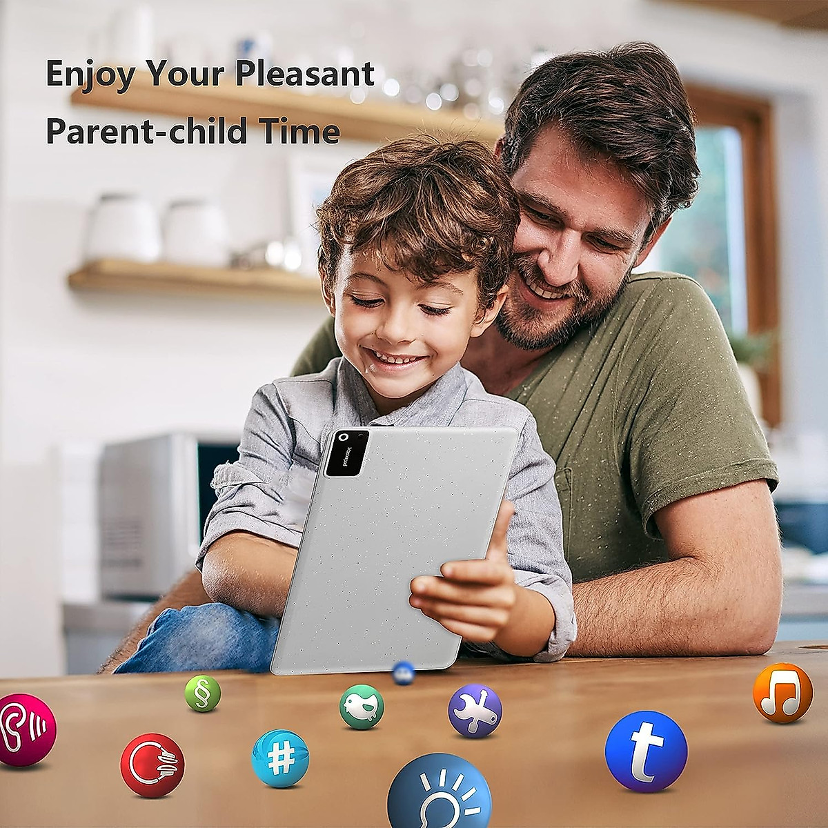 Tibuta Kids Tablet, Android 11,2GB RAM 32GB ROM, Quad Core Processor, 7''Tablet for Kids, 2MP Front,5MP Rear Camera, Tablet with Wi-Fi, Bluetooth,Ideal Kids Gifts for Halloween,Christmas and New Year