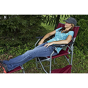 GCI Outdoor 3-Position Director's Chair with Ottoman