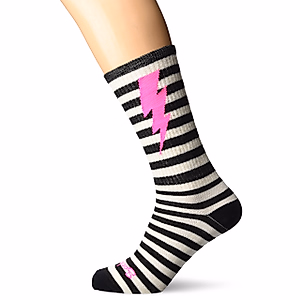 SockGuy, Men's Wool Socks - Small/Medium, Lightning