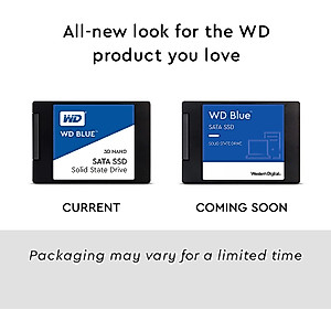 WD Blue 2TB 3D NAND SATA III 2.5" Internal SSD