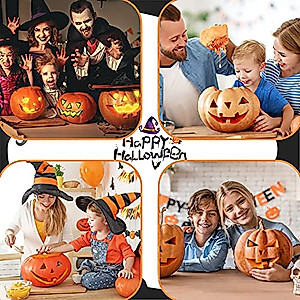 Pumpkin-Carving-Kit,Halloween-Decorations-Pumpkin-Carving-Tools with Stencils for Kids Adults Family DIY,11PCS Heavy Duty Stainless Steel Pumpkin Carving Set Carver Tool Outdoor Gifts for Halloween