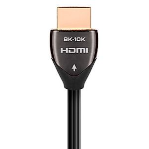 AudioQuest 1.5m Pearl 48 2.1 HDMI Cable - 8K/10K Ultra HD, Gaming, High-Speed, 48Gbps, HDR, eARC