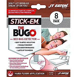Jt Eaton 211H Bed Bug Detector Trap for Hardwood Floors, Pack of 1
