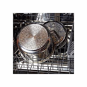 All-Clad PC8 Precision Stainless Steel Pressure Cooker Cookware, 8.4-Quart, Silver