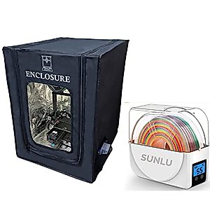 Large Size 3D Printer Enclosure for Ender with SUNLU S1 Plus Filament Dryer Box
