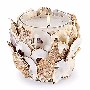 Oyster Shell Filled Candle