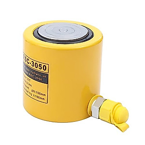 30 Ton Hydraulic Jack, Air Pump Lift Portable Power Repair Kit Auto Shop Tool with Hand Pump for Railway Vehicle Maintenance Mechanical Installation Construction Engineering