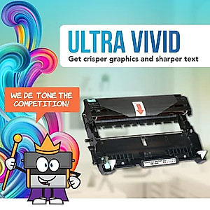 TONERNEEDS DR 820 Drum Unit Replacement - Drum Replacement for Brother DR820 - High Yield Use - Compatible with Brother MFC-L5900DW HL-L6200DW HL-L5100DN MFC-L5800DW MFC-L5700DW & More - (1 Unit)