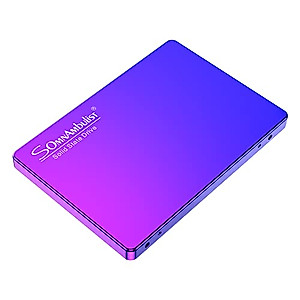 Somnambulist SSD 60gb 120gb 240gb Sata3 Solid State Drive Internal SSD (Gradient Blue purple-60GB)