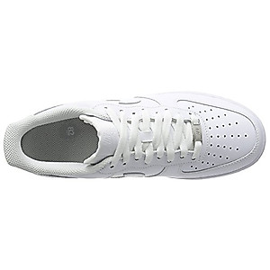 Nike Air Force 1 '07 Low Mens Basketball Shoes (10 Medium, White)
