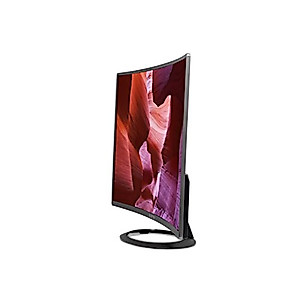 Sceptre C325W-1920R 32" 1800R Curved Monitor 1080P HDMI DisplayPort Ultra Thin Build-in Speakers, Metal Black