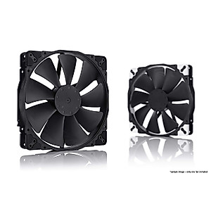 Noctua NF-A20 PWM chromax.Black.swap, Premium Quiet Fan, 4-Pin (200x30mm, Black) For Desktop