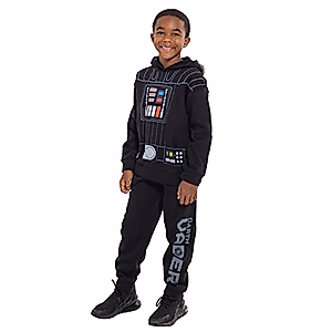 STAR WARS Darth Vader Little Boys Fleece Pullover Hoodie & Pants Black 7-8
