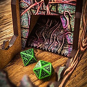 Q WORKSHOP Call of Cthulhu Dice Tower for Rolling dice