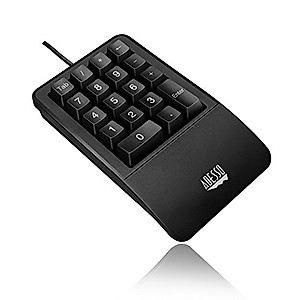 Adesso AKB-618UB Waterproof Numeric Keypad for PC Numberpad with Wrist Rest Support