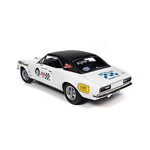 1967 Camaro SS 427, White - Auto World AMM1275-1/18 Scale Diecast Model Car