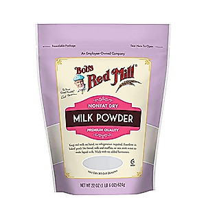Bob's Red Mill Non Fat Dry Milk Powder, 22 Oz