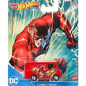 Hot Wheels Combat Medic 1:64 Scale Vehicle for Kids Aged 3 Years Old & Up & Collectors of Classic Toy Cars, Featuring New Castings & Themes