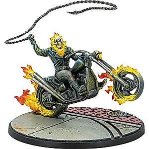 Marvel Crisis Protocol Ghost Rider CHARACTER PACK | Miniatures Battle Game | Strategy Game for Adults and Teens | Ages 14+ | 2 Players | Avg. Playtime 90 Minutes | Made by Atomic Mass Games