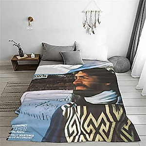 Flannel Blanket Dan Fogelberg Soft Lightweight Throw Blanket Warm Durable Sofa Couch Decor Beding 50"X40"