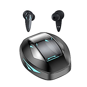 Hi-fi Stereo Wireless Bluetooth Headset with Digital Charging Box LED Light Display Waterproof and Sweat-Proof Earphone, Intelligent Noise Reduction, Suitable for Outdoor Sports