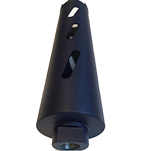2 1/2" Laser Welded Dry Diamond Core Drill Bits for Cutting Concrete and Asphalt, 2 1/2" Diameter x 11" Length