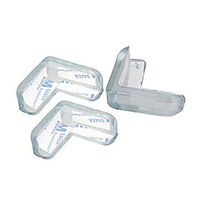 WOIWO 10PCS Clear Soft Corner Protectors Furniture Corner Edge Safety Bumpers with Adhesive by Agolds (Triangle Shaped)