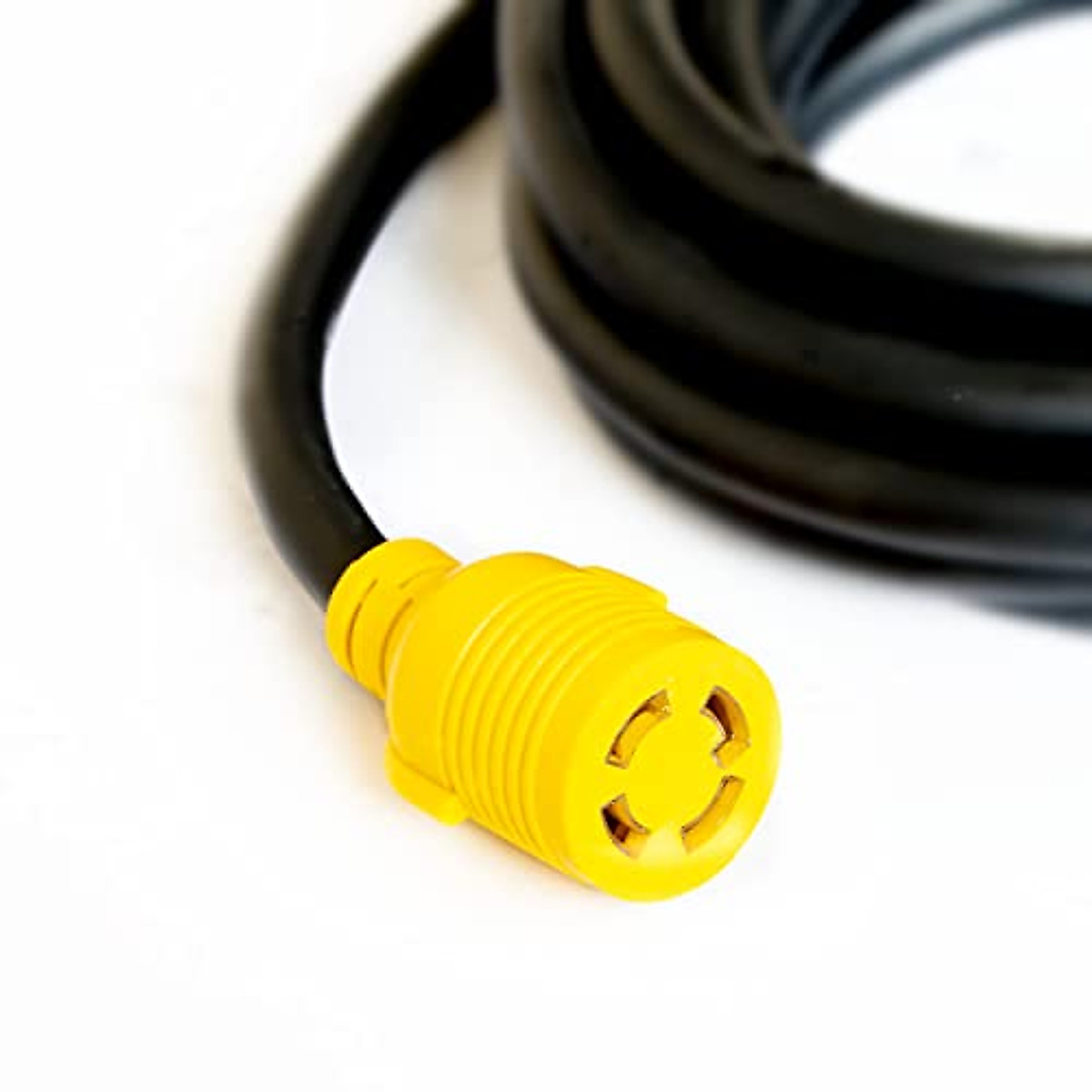 20 Feet NEMA L14-30P/L14-30R Generator Extension Cords, 4 Prong Heavy Duty, 30 Amp,125/250V,Up to 7500W 10AWG Cable and The Cable UL Certification,Black