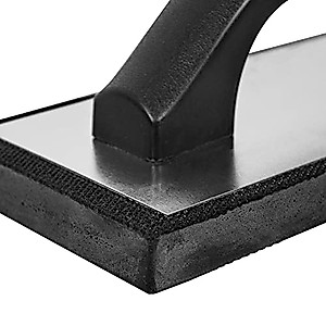 QEP 4 in. x 9.5 in. Molded Rubber Grout Float with Non-Stick Gum Rubber, Black