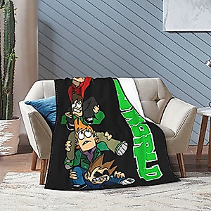 PankooClub Anime Manga Eddsworld Blanket Flannel Fleece Lightweight Throw Blankets All Seasons Bed Couch Office Outdoors 40"X30"