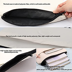 HOLLP Daughter Book Sleeve 2 Sisters Daughters Waterproof Zipper Pouch Mothers Day Gift from Daughter(Big Sister)