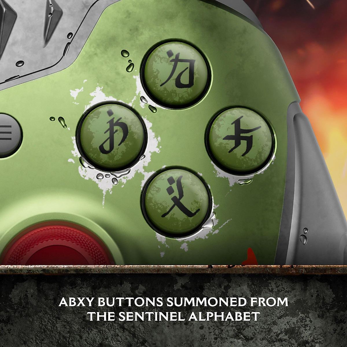Xbox Wireless Controller – DOOM: The Dark Ages Limited Edition Series X|S, One, PCs, and Cloud-Enabled Devices
