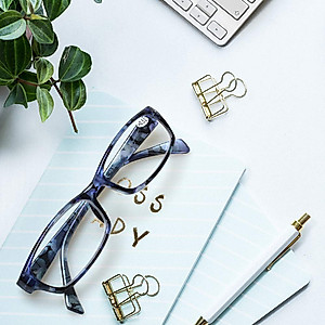 NORPERWIS Reading Glasses 5 Pairs Stylish Color Readers Fashion Glasses for Reading Men & Women (5 Pack Mix Color, 2.50)